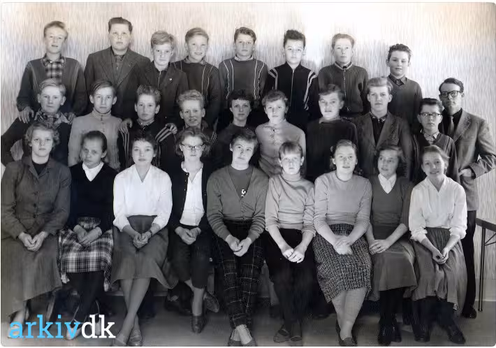 arkiv.dk | Konfirmation Sværdborg 5. april 1959