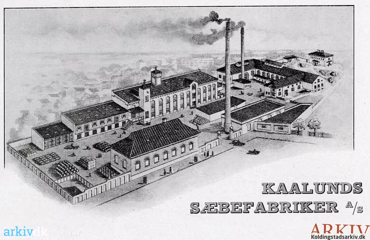 arkiv.dk | Kaalunds Sæbefabriker A/S, H C Petersens Vej.