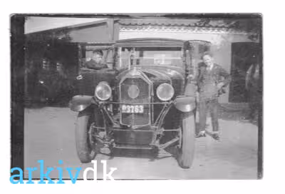 arkiv.dk | Smedemester H.E.Andersens bil,af mærket "Mathis"