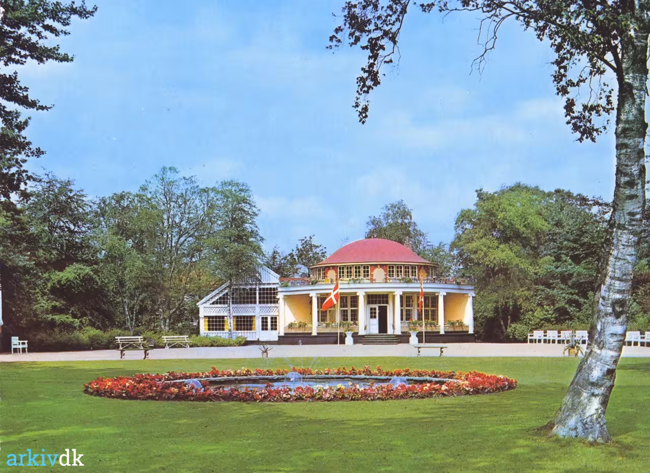 arkiv.dk | Pavillonen i Søndre Anlæg, Herning. Postkort