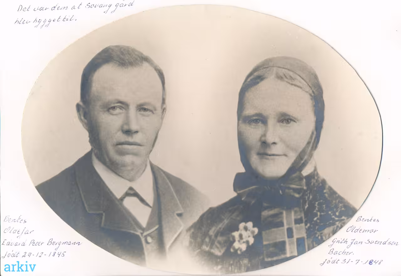 arkiv.dk | Bergmann fra Søvanggård i Store Magleby