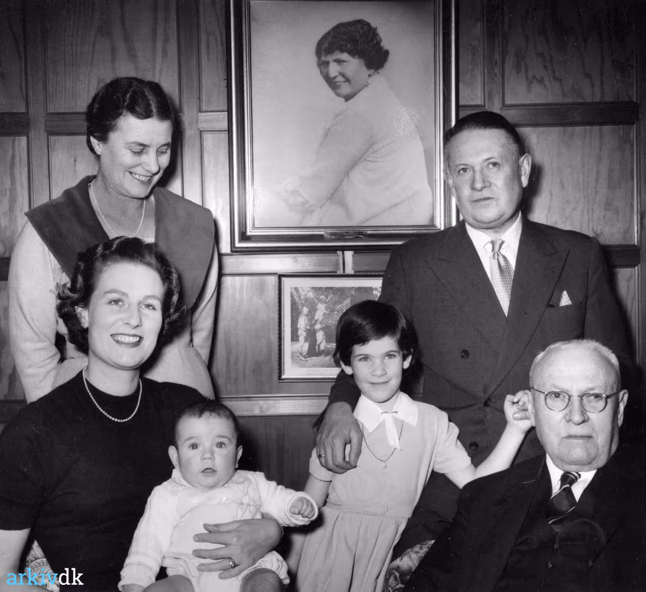 arkiv.dk | Familien Becker-Christensen, Vejle, 1959