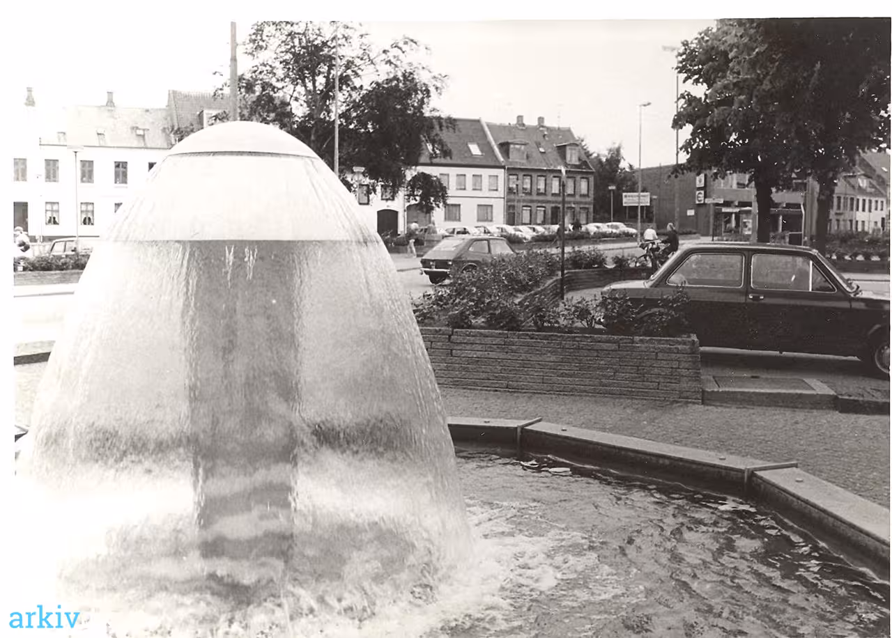 arkiv.dk | Springvandet på Nørretorv