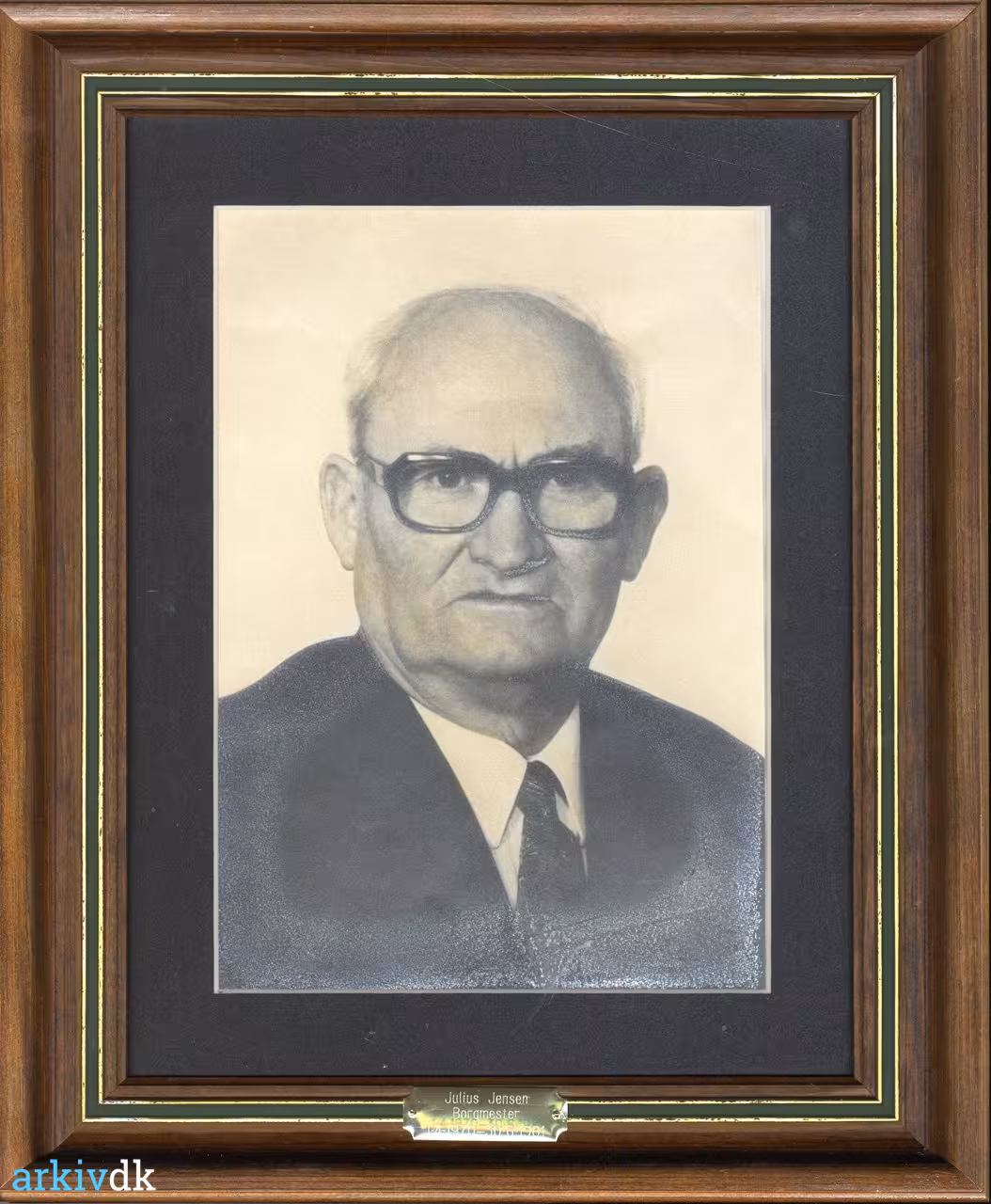 arkiv.dk | Julius Jensen, Borgmester, Langebæk kommune