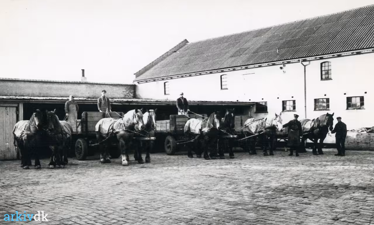 arkiv.dk | Laurids Johannes Lauridsen.1953. Vognmand.