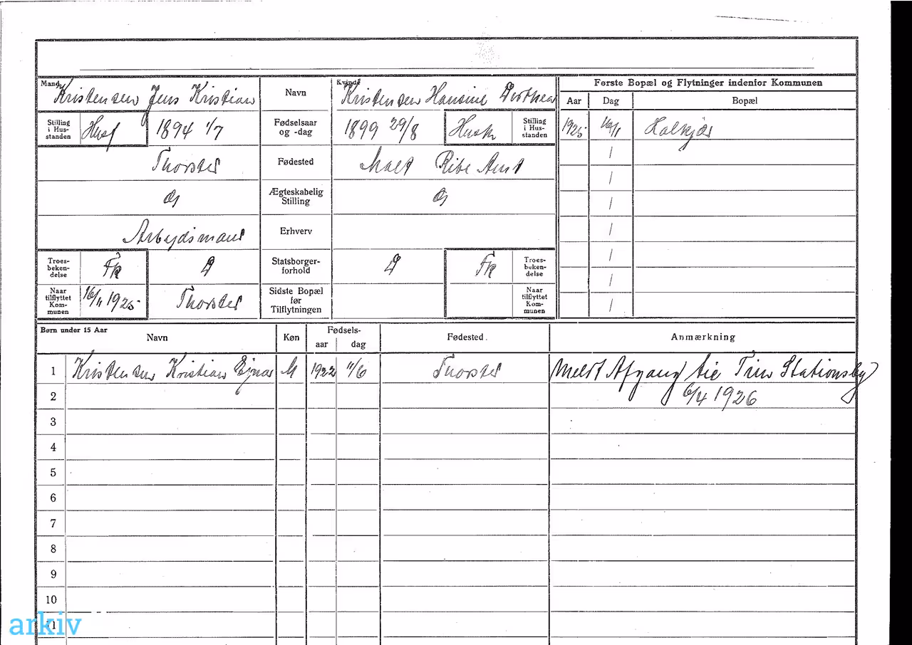 arkiv.dk | Hansine Dorthea Kristensen