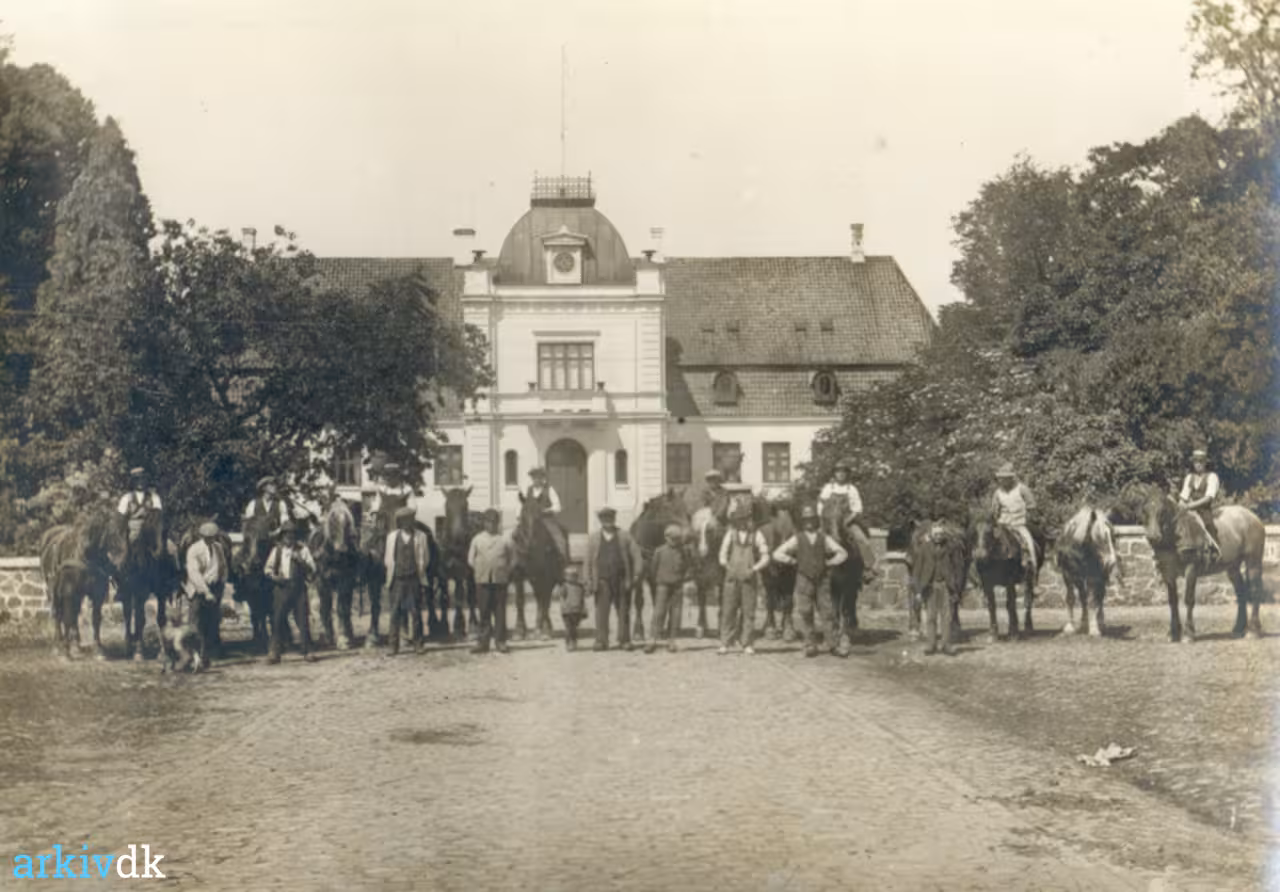 arkiv.dk | Constantinsborg, Ormslev. 1921.