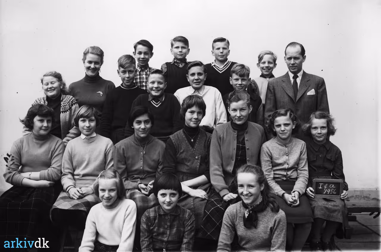 arkiv.dk | Elever fra Ifa på Hellerup Skole