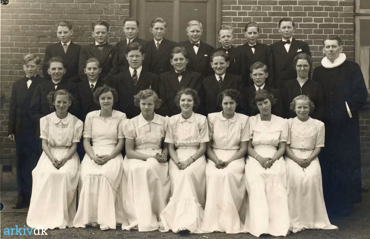 arkiv.dk | Konfirmander 1951