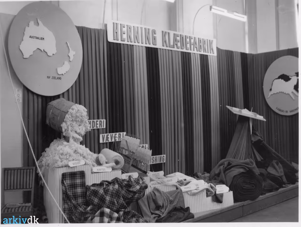 arkiv.dk | Udstilling Herning Klædefabrik
