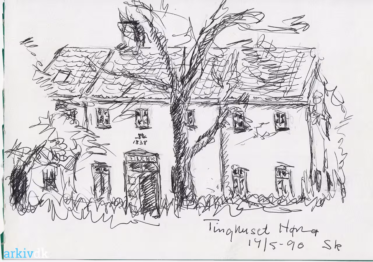 arkiv.dk | Tinghuset i Høng.