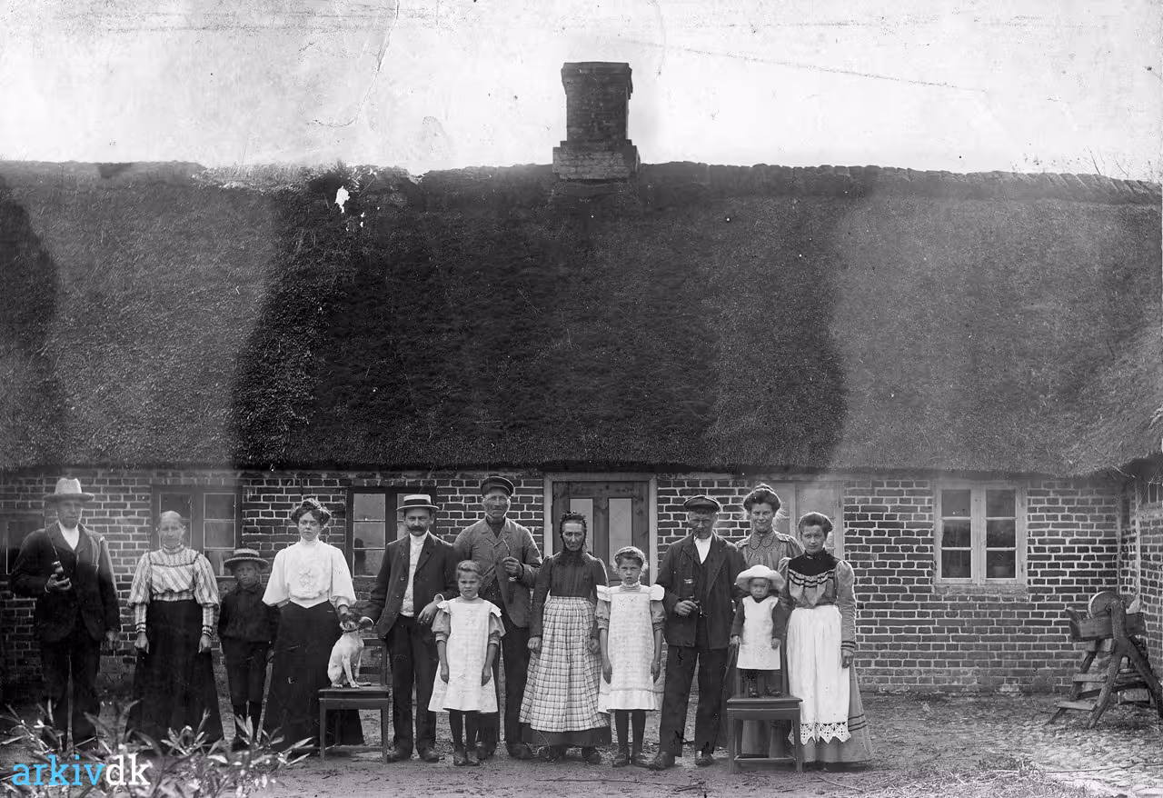 arkiv.dk | Jens Anton Mikkelsen, Hevring,