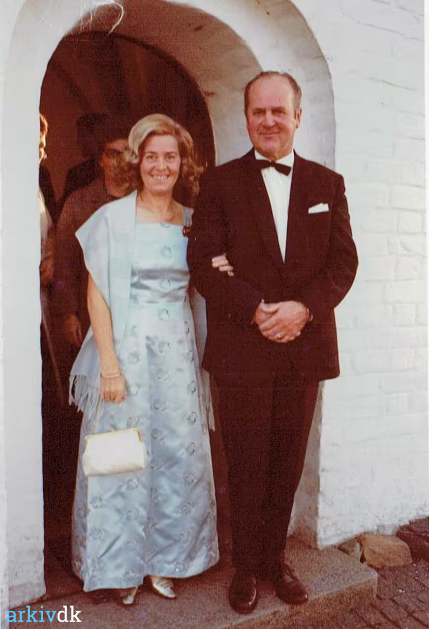 arkiv.dk | Poul Anker Nørgaard og hustru Hansa Lassen Nørgaard