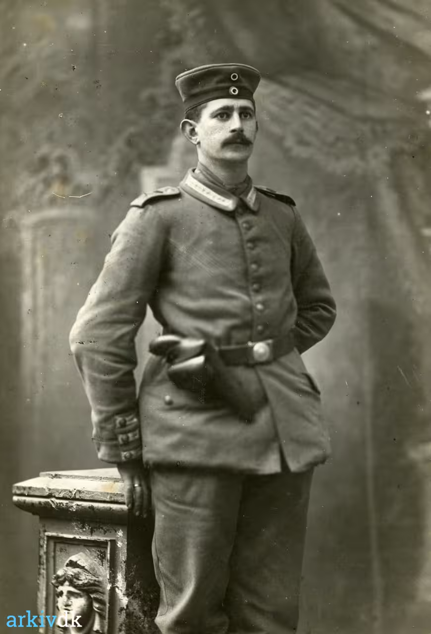 arkiv.dk | Hans Philipsen, Avnbøl, 1914-1918