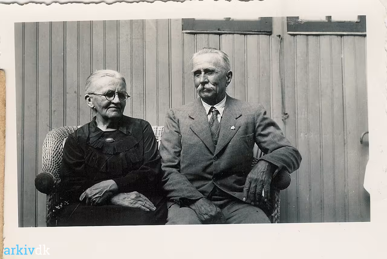 arkiv.dk | Hemming Marius Augustinus Larsen og hustru, Tandil i Argentina