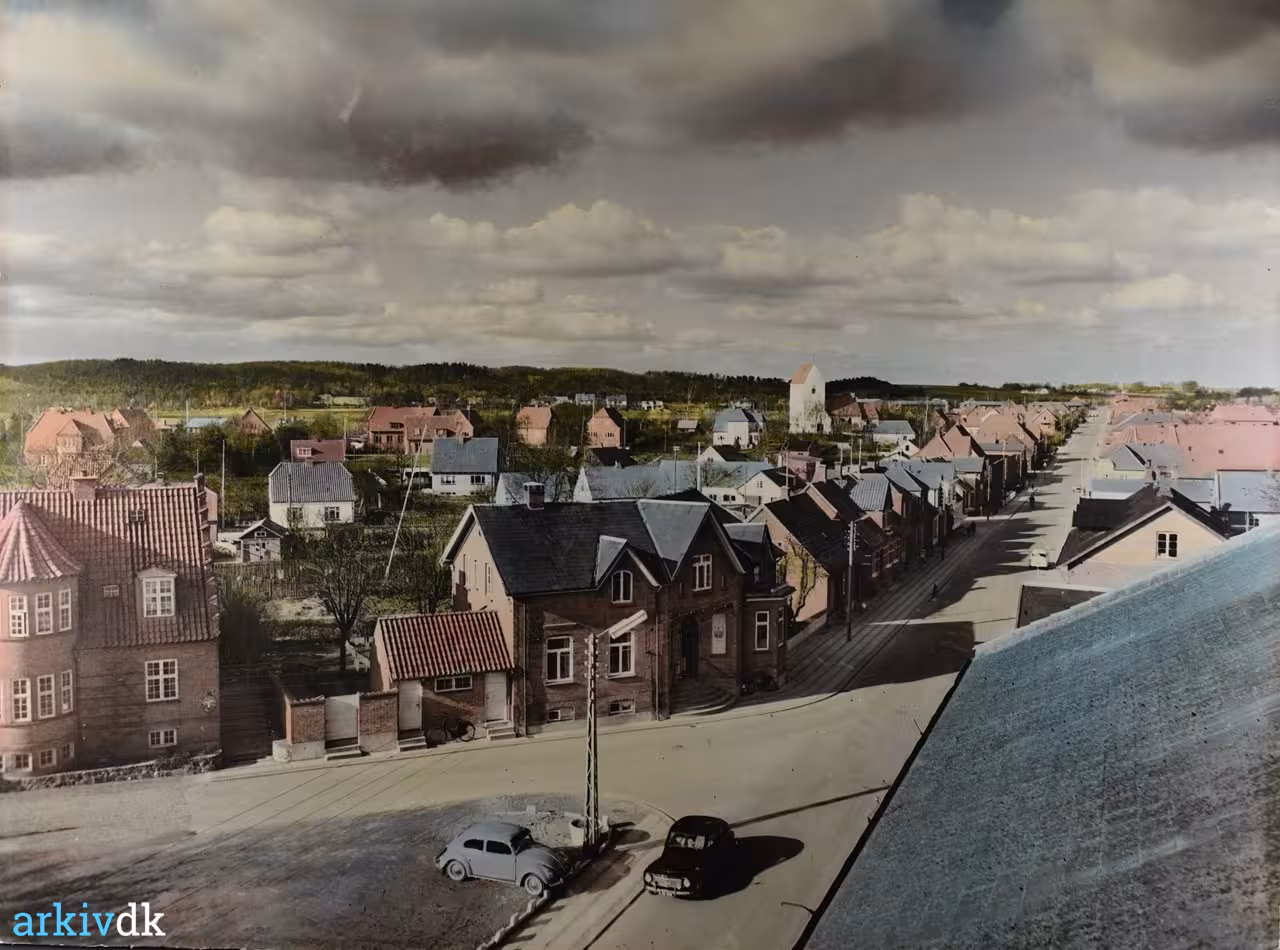 arkiv.dk | Nørregade i Bjerringbro