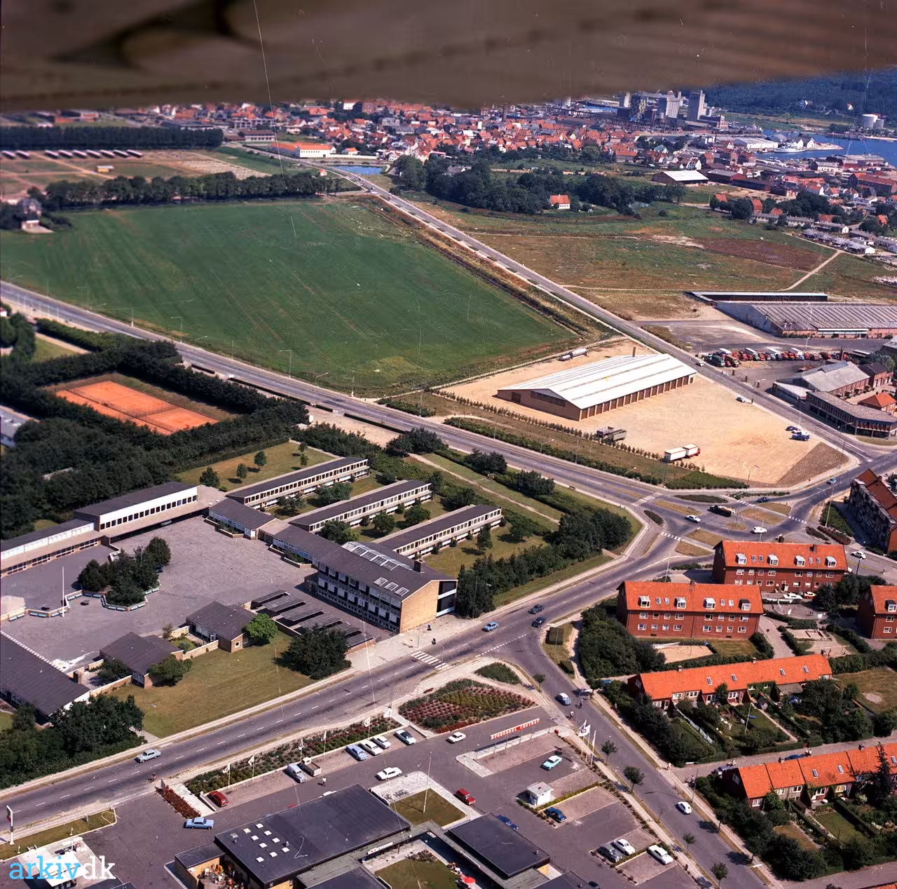 arkiv.dk | Luftfoto, Aabenraa.