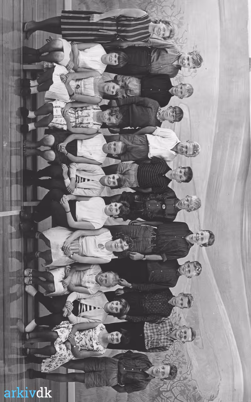 arkiv.dk | Haderup Skole Lærer: Bodil Elbrønd Pedersen.