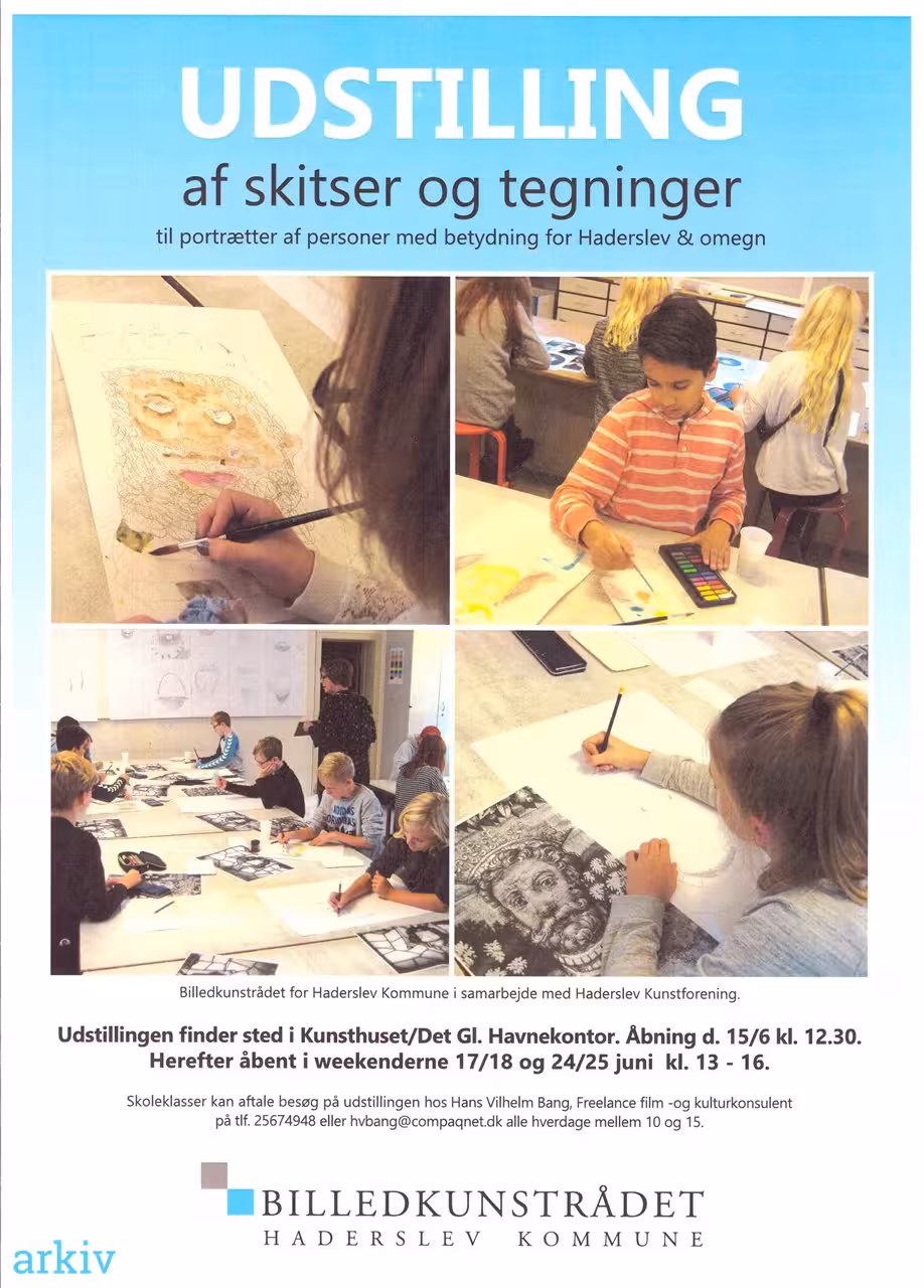 arkiv.dk | Udstilling af skitser og tegninger.