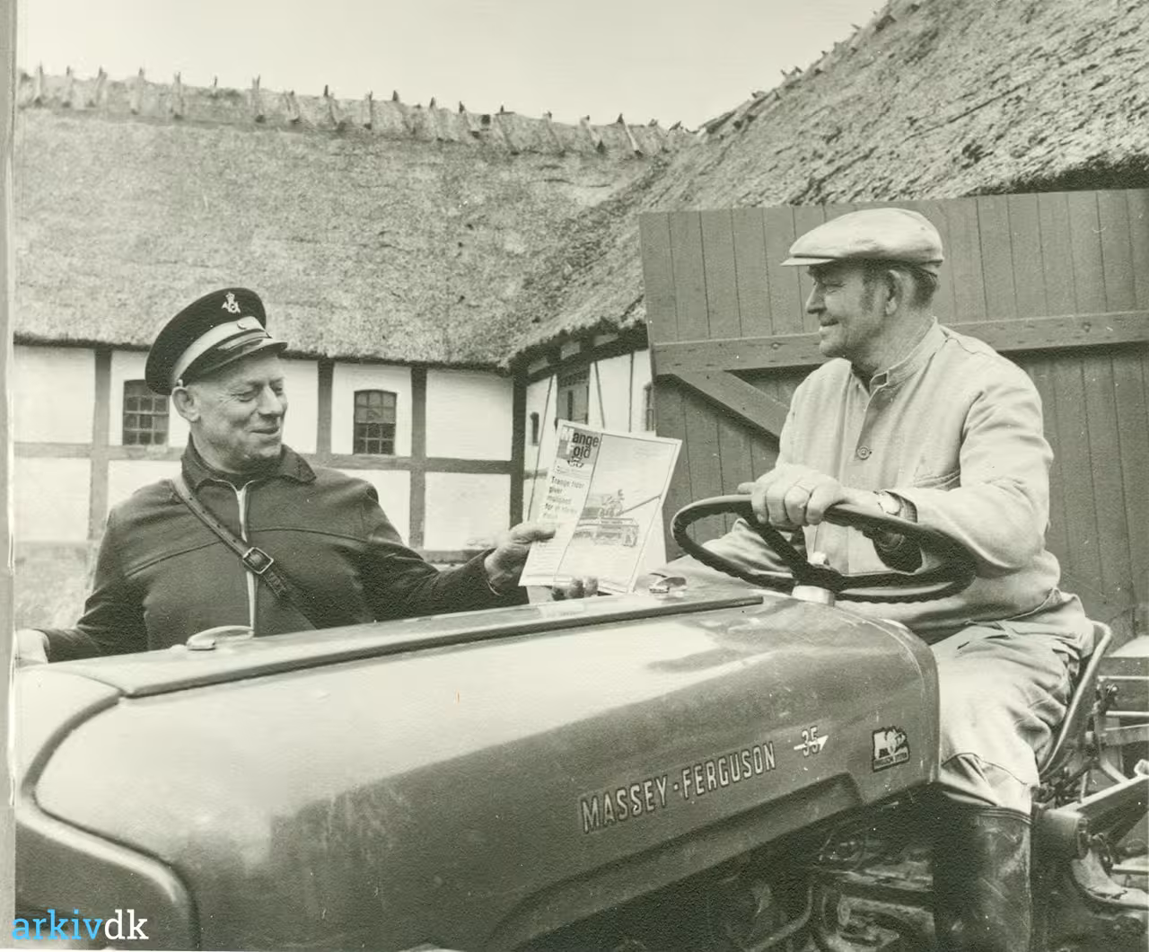 arkiv.dk | Knud Petersen, Birkedommergården Krogstrup