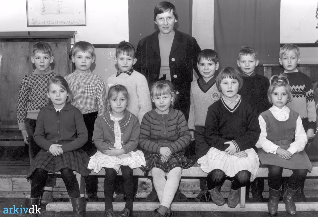 arkiv.dk | 1. klasse 1965 Tølløse Mellem- og Realskole (TMR) / Sejergårdsskolen