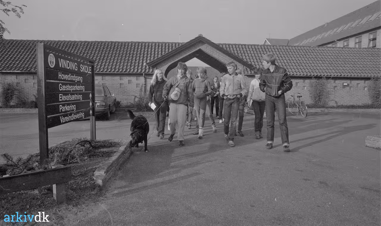arkiv.dk | Skolernes Idrætsdag, Vinding ,1982