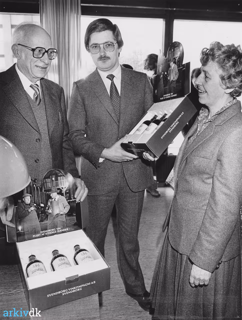 arkiv.dk | Hans Jepsen, Bjarne Andersen og Laura Jepsen, Vojens