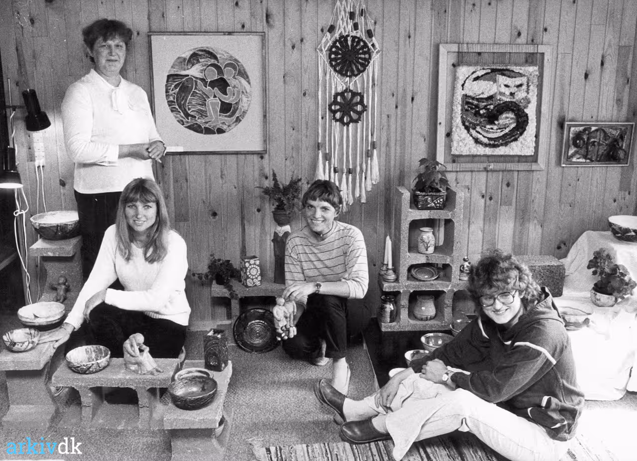 arkiv.dk | Keramikudstilling i Tårup