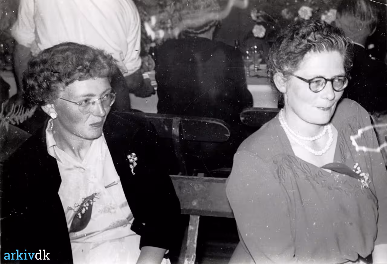 arkiv.dk | Guldbryllup, Sidse Marie Nielsen og Peder Pedersen