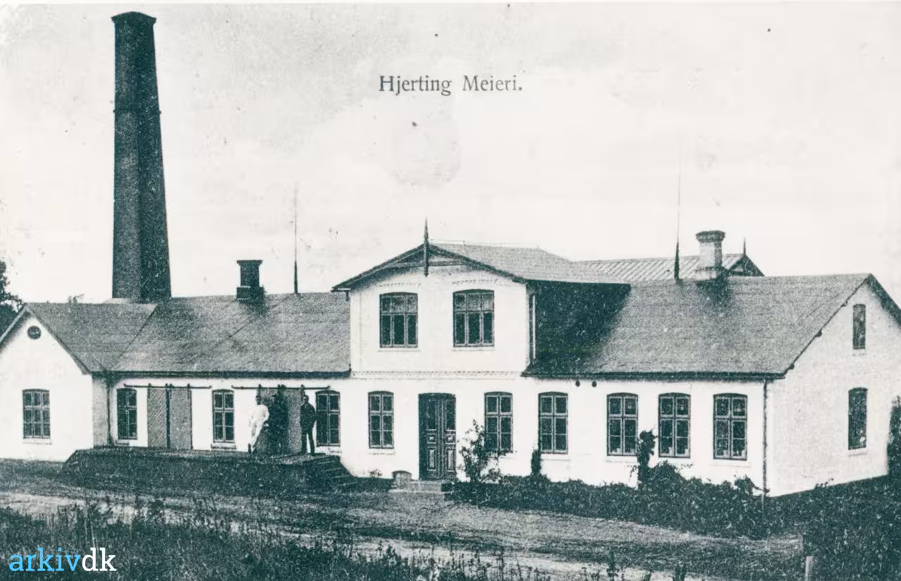 arkiv.dk | Hjerting Mejeri
