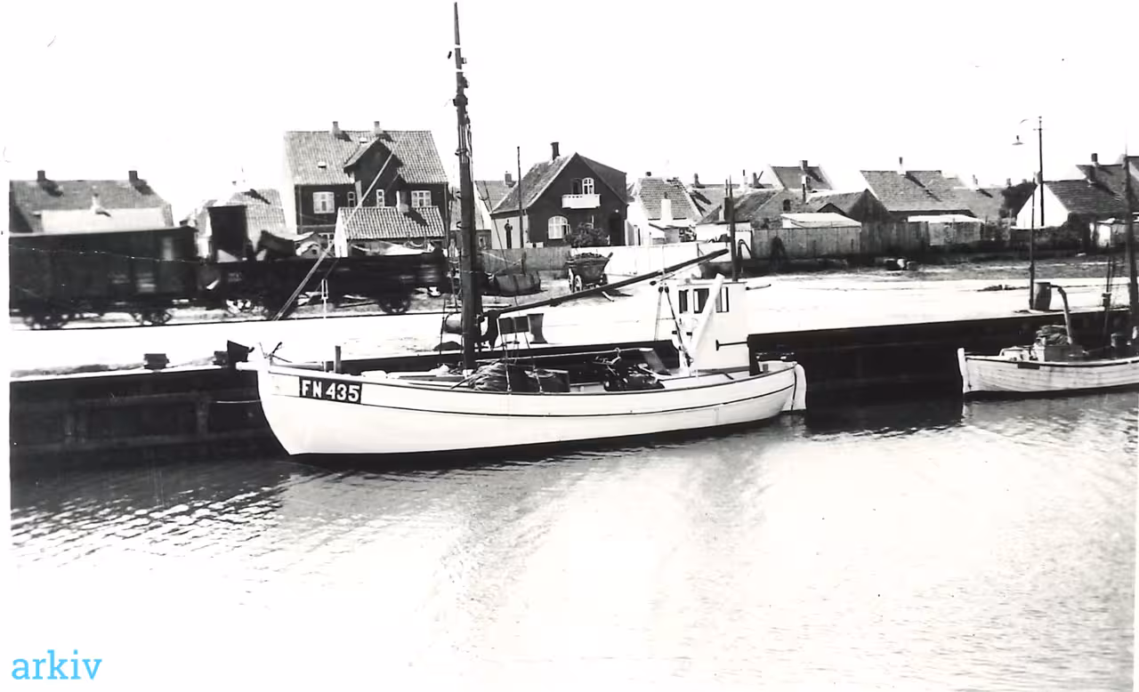 arkiv.dk | Fiskekutter, Sæby