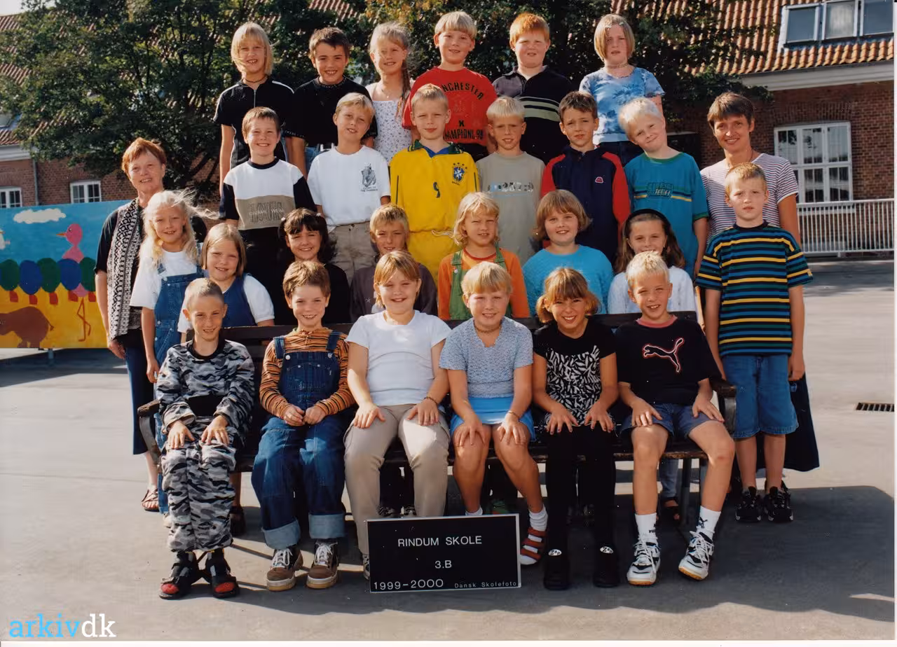 arkiv.dk | Skolebilleder fra Rindum skole