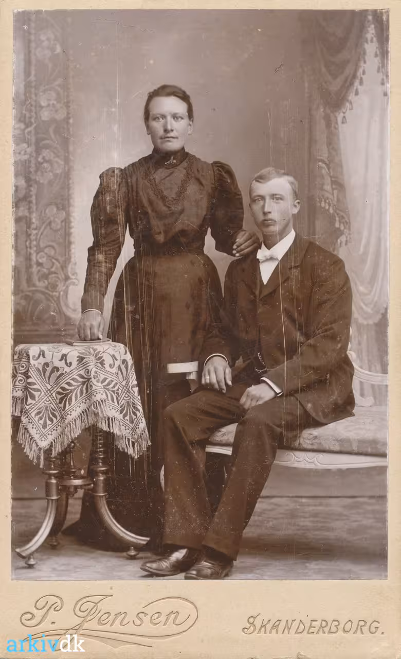 arkiv.dk | Rasmus Andersen og hustru, Vrold