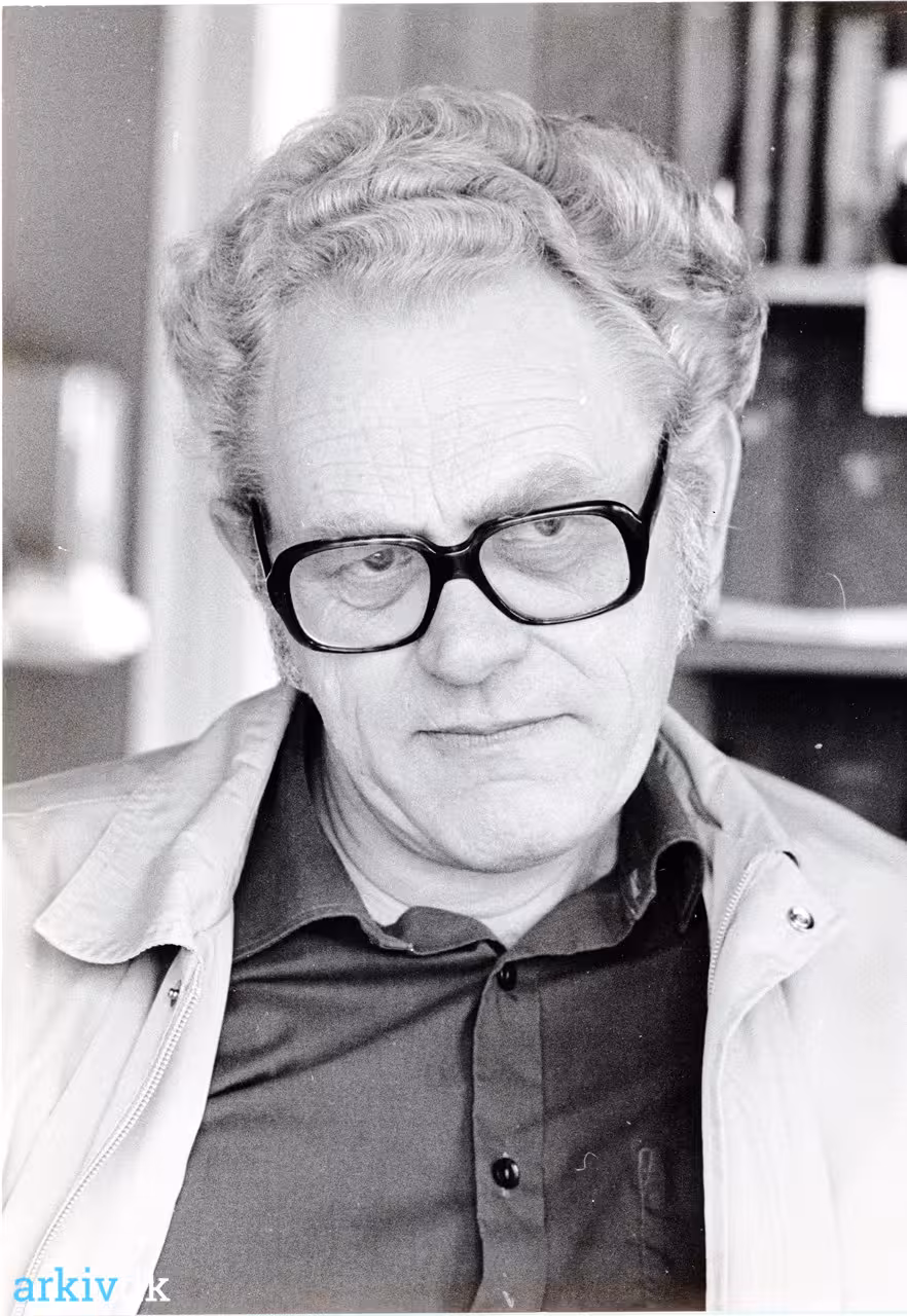 arkiv.dk | 1984 Kaj Riis forstander på Salling Ungdomsskole.