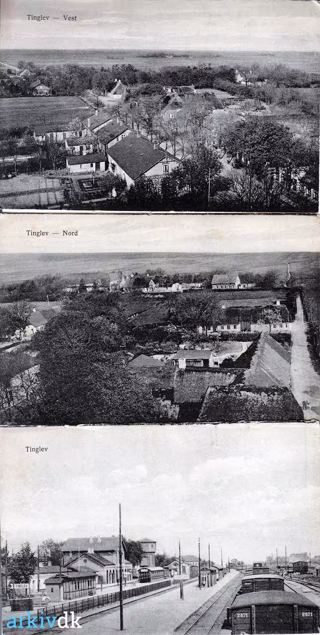 arkiv.dk | 12 billeder fra det gamle Tinglev. Ud over de viste 3 ses ...
