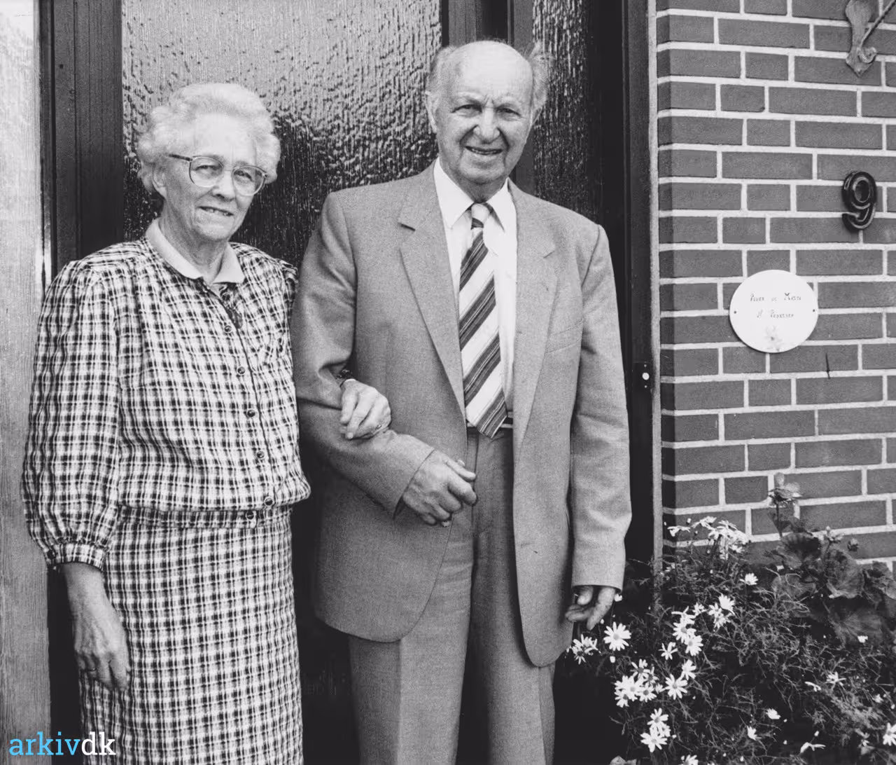 arkiv.dk | Peder Nørgaard Pedersen og hustru Marie.