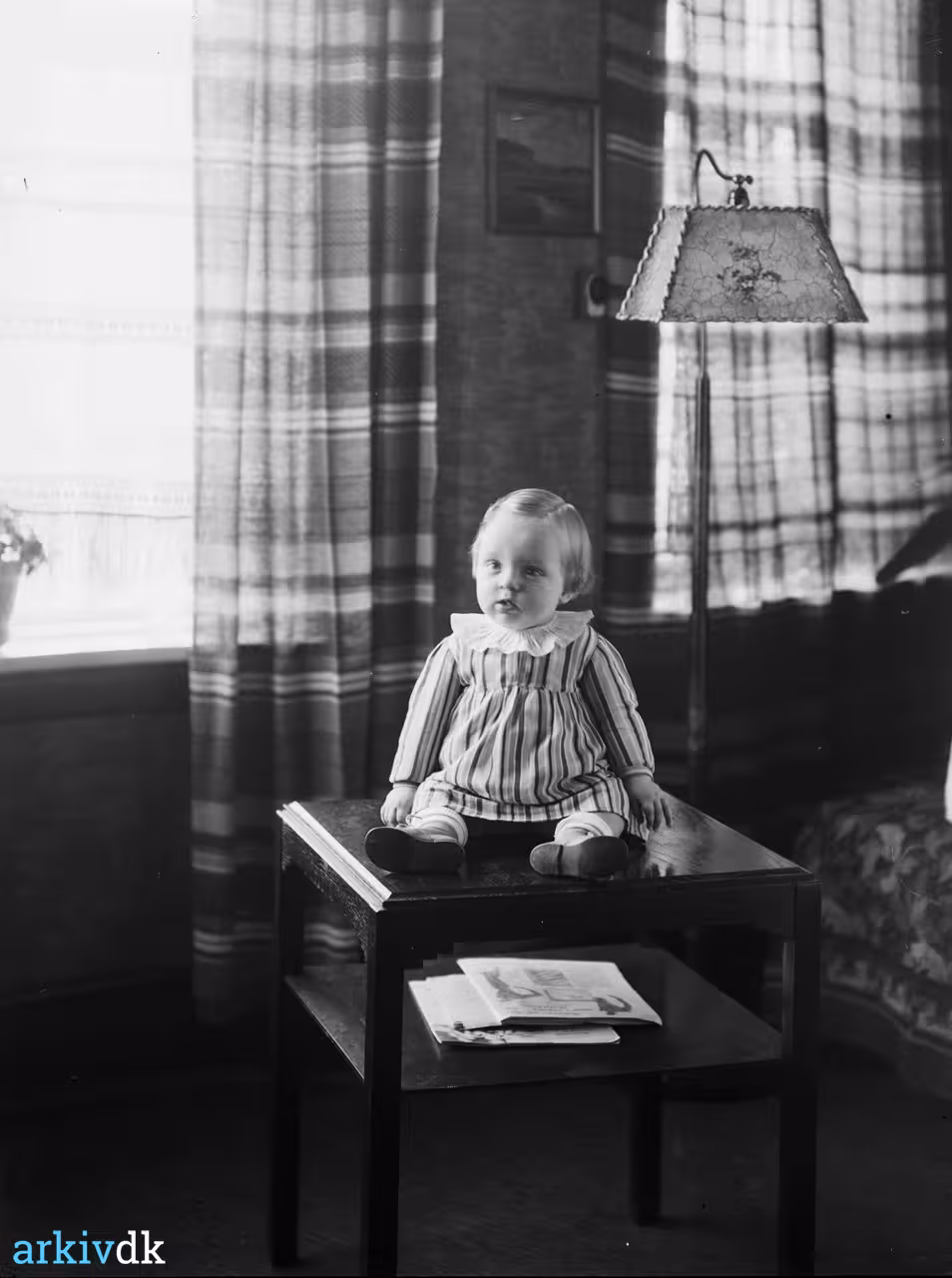 arkiv.dk | Maler Niels Chr. Sandfeld Pedersen, Kibæk