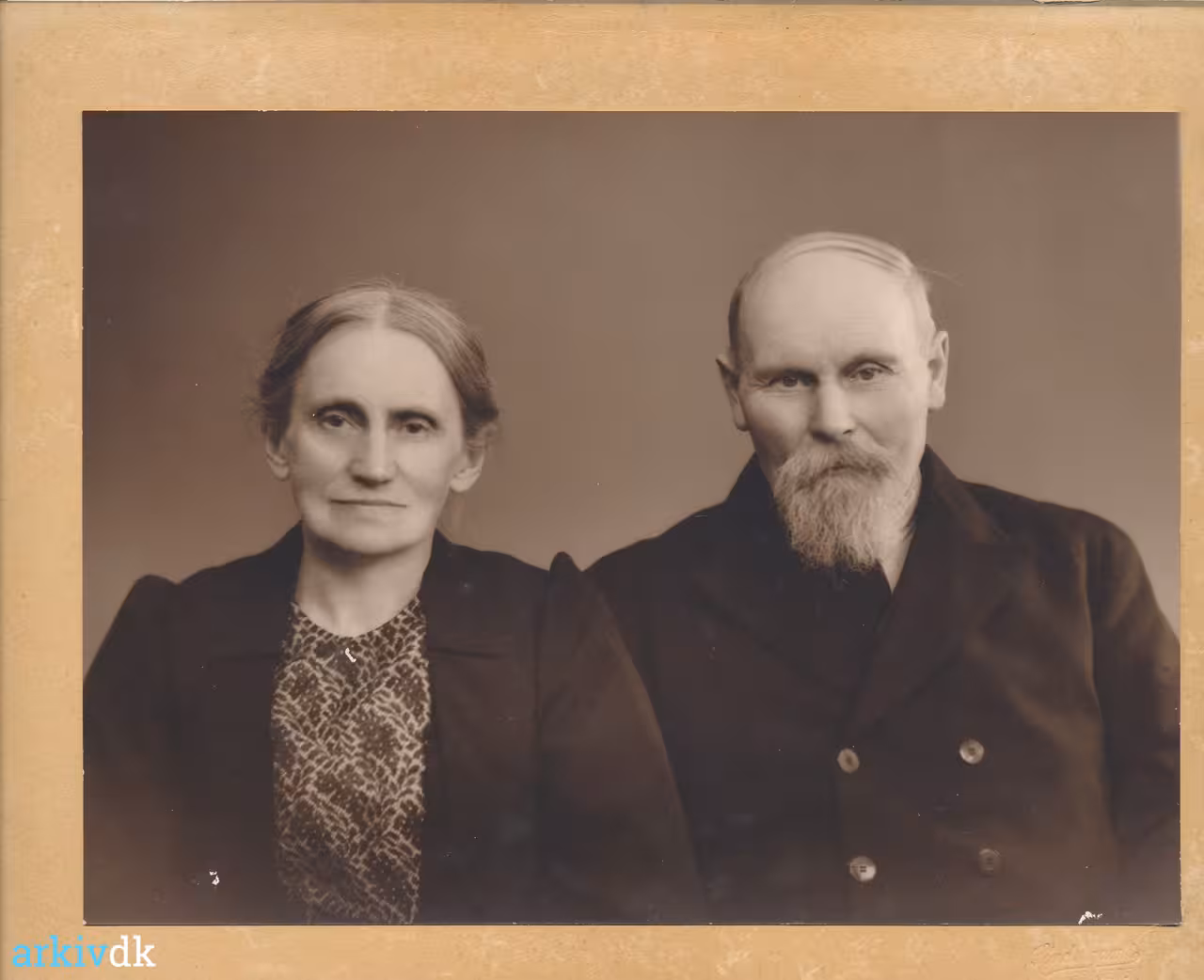 arkiv.dk | Else Kirstine og Niels Laurids Kristensen