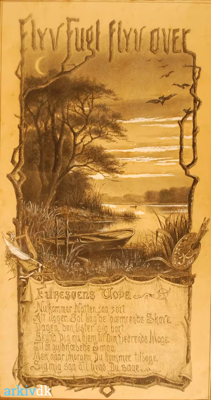 arkiv.dk | Flyv Fugl flyv over Furesøens Vove