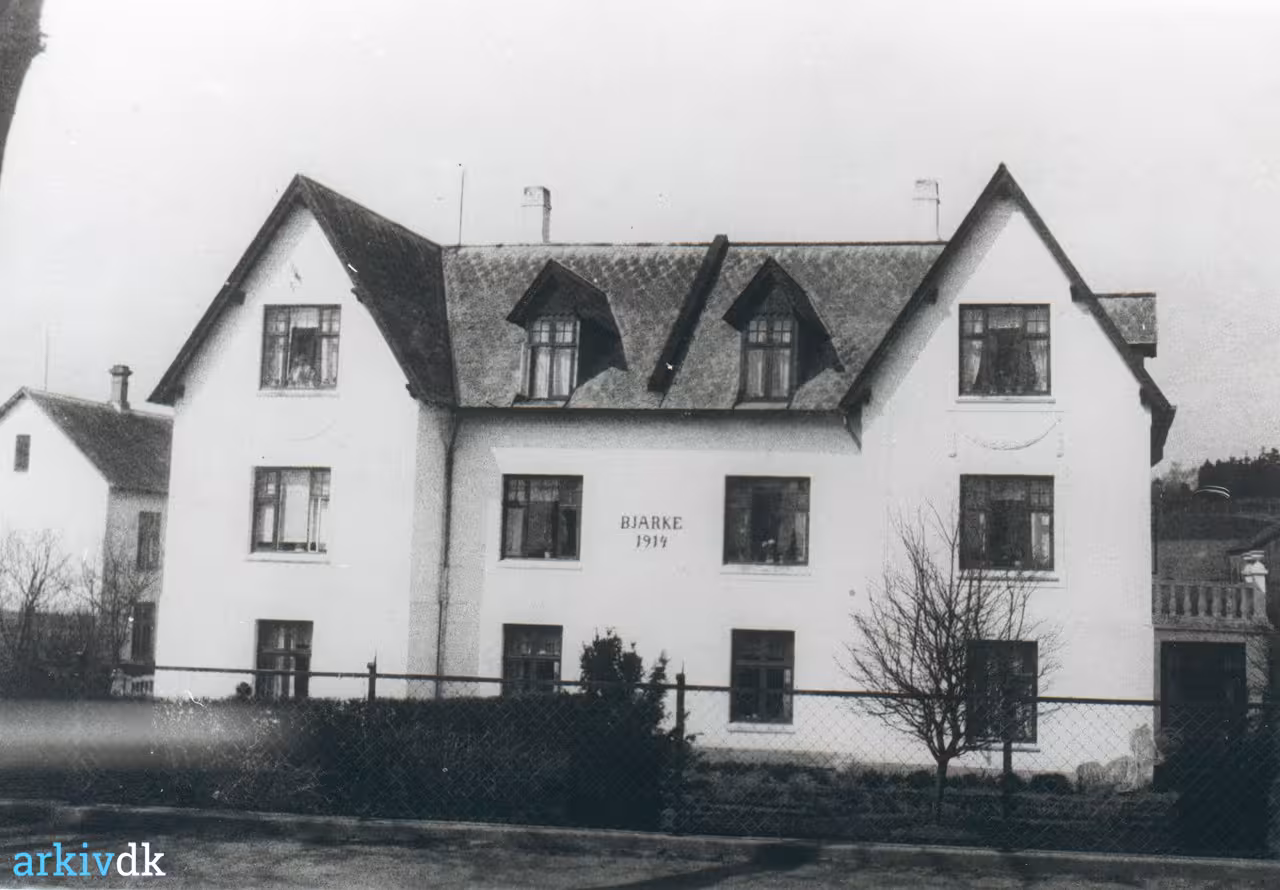 arkiv.dk | Silkeborgvej 692-694, Brabrand. Ca. 1920.