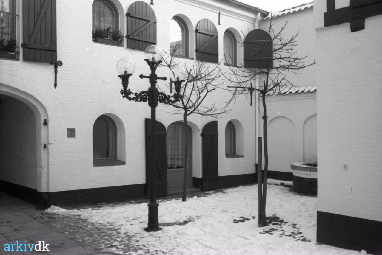 arkiv.dk | Flensborg, baggårde og Nørreport