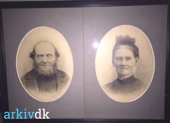 arkiv.dk | Else Marie Olufsdatter og Niels Kristian Madsen, Skærbæk Mølle