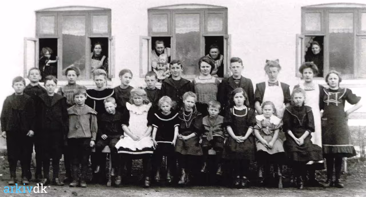 arkiv.dk | Lille Rørbæk Skole