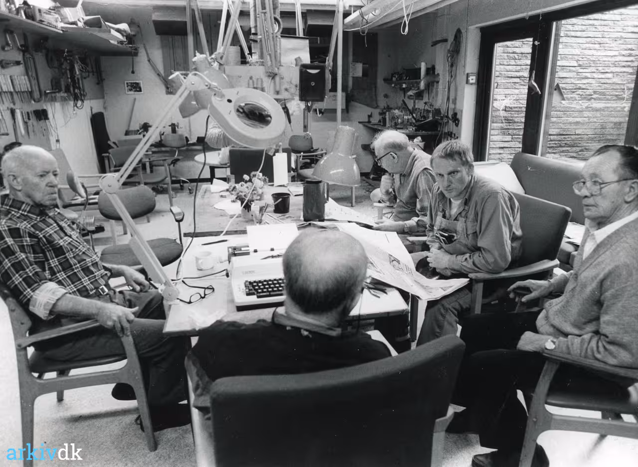 arkiv.dk | 38.63 - Carolineparkens plejecenter. ca. 1985. Dagcentret.