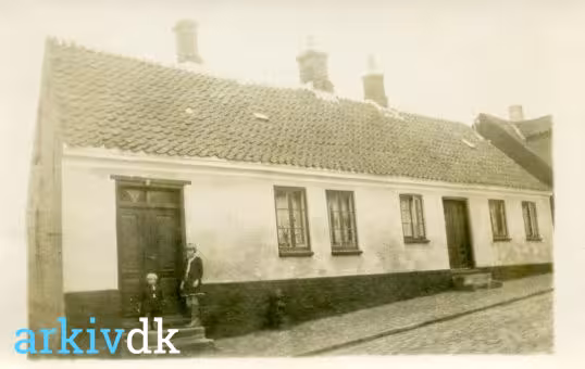 arkiv.dk | Søndergade 16, på Fur, ca. 1930.