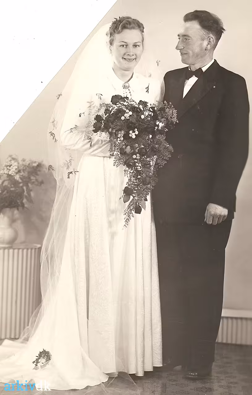 arkiv.dk | Karen og Holger Christiansen, Vråby