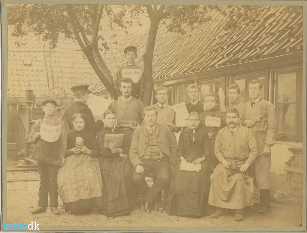 arkiv.dk | Personale på Køge Avis.