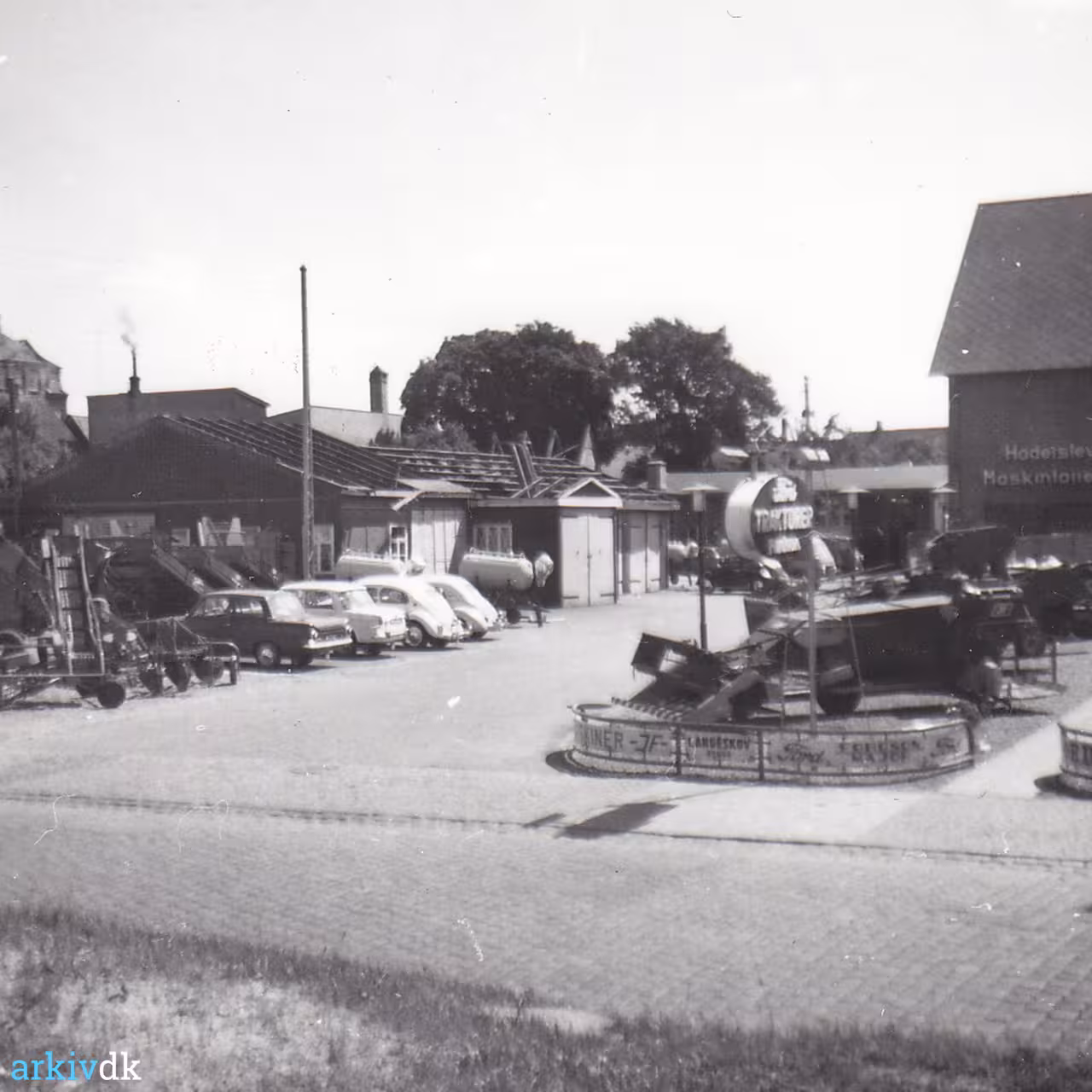 arkiv.dk | Haderslev Maskinforretning. Jomfrustien 26.
