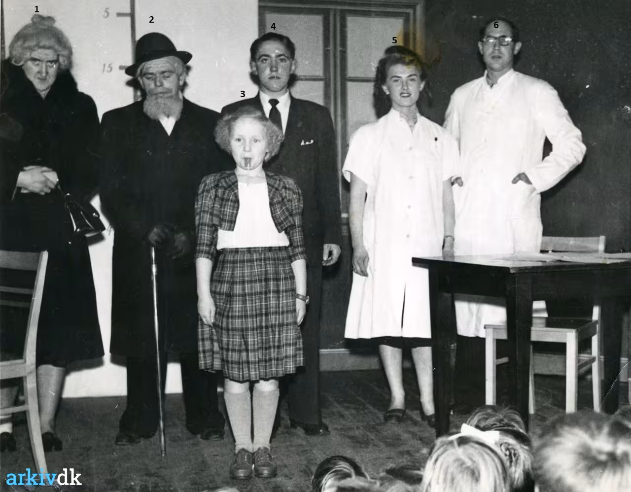 arkiv.dk | Harndrup dilettant i år ca. 1950 - 55, Harndrup sogn