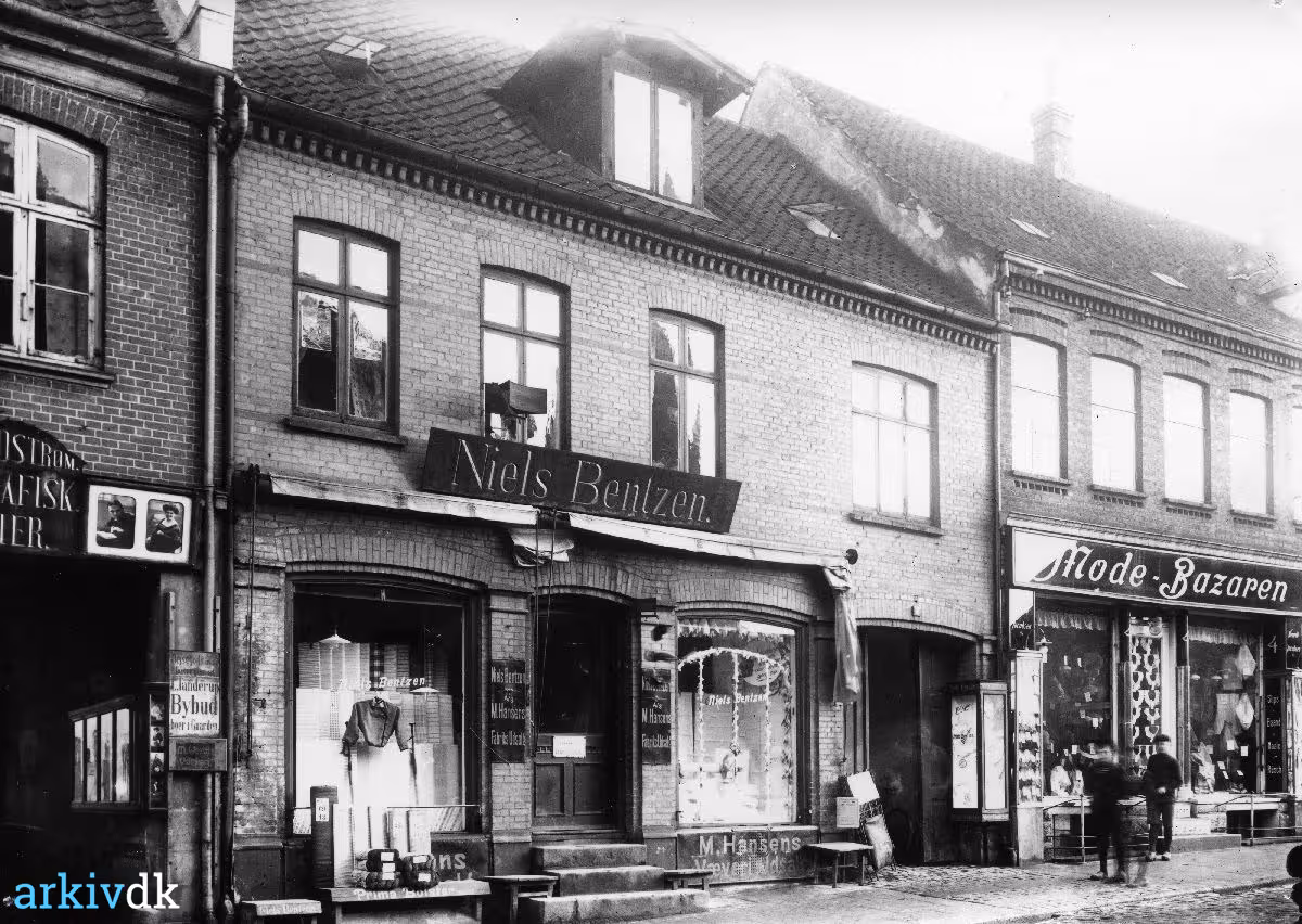 arkiv.dk | Torvegade 6, Vejle, ca. 1912